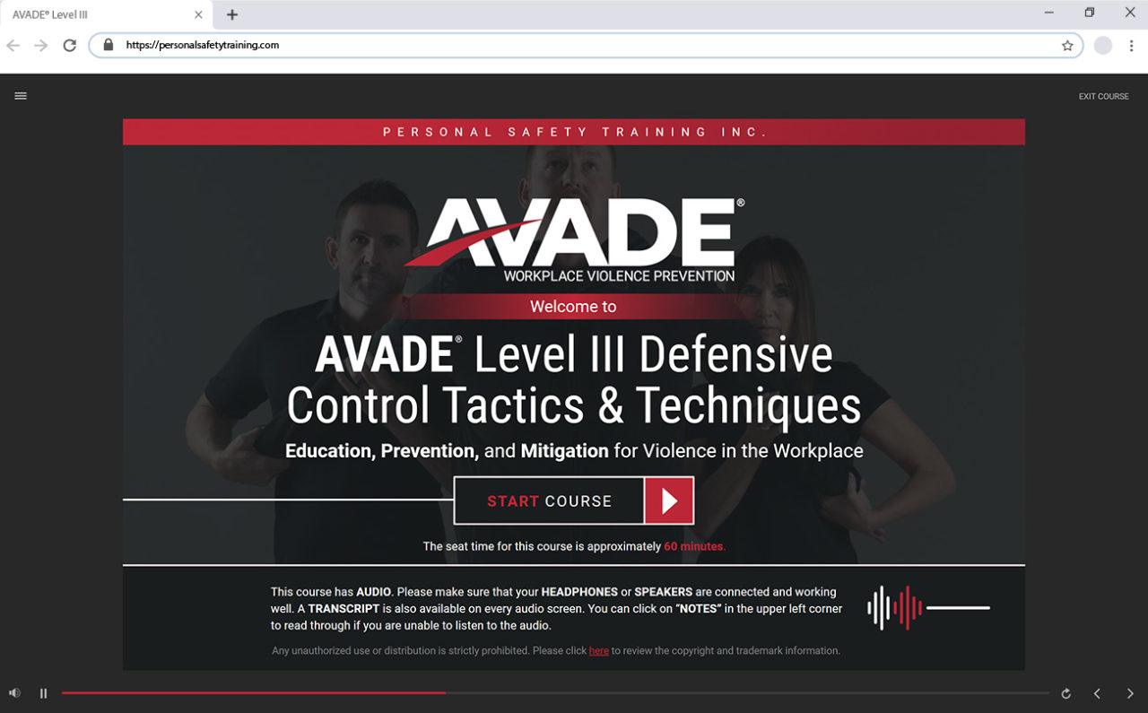 E-Learning Courses - AVADE® Training