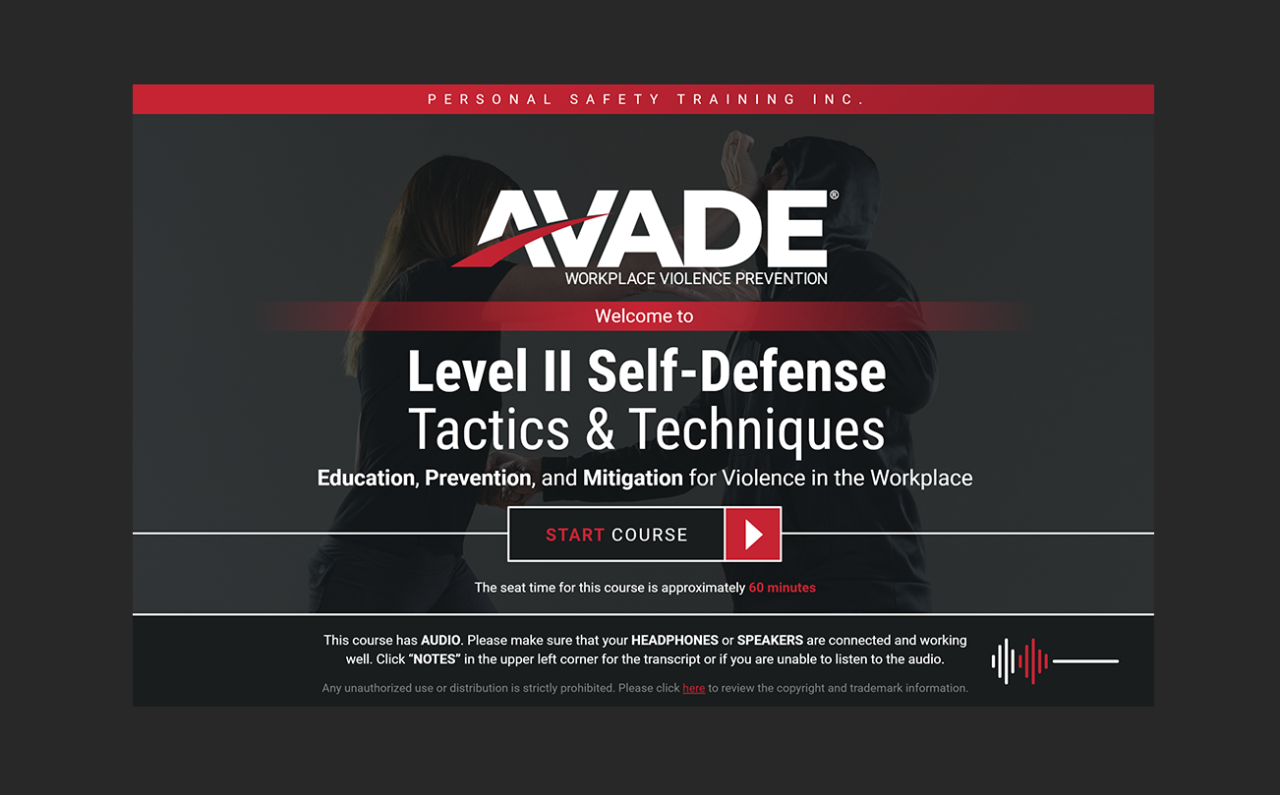 E-Learning Courses - AVADE® Training
